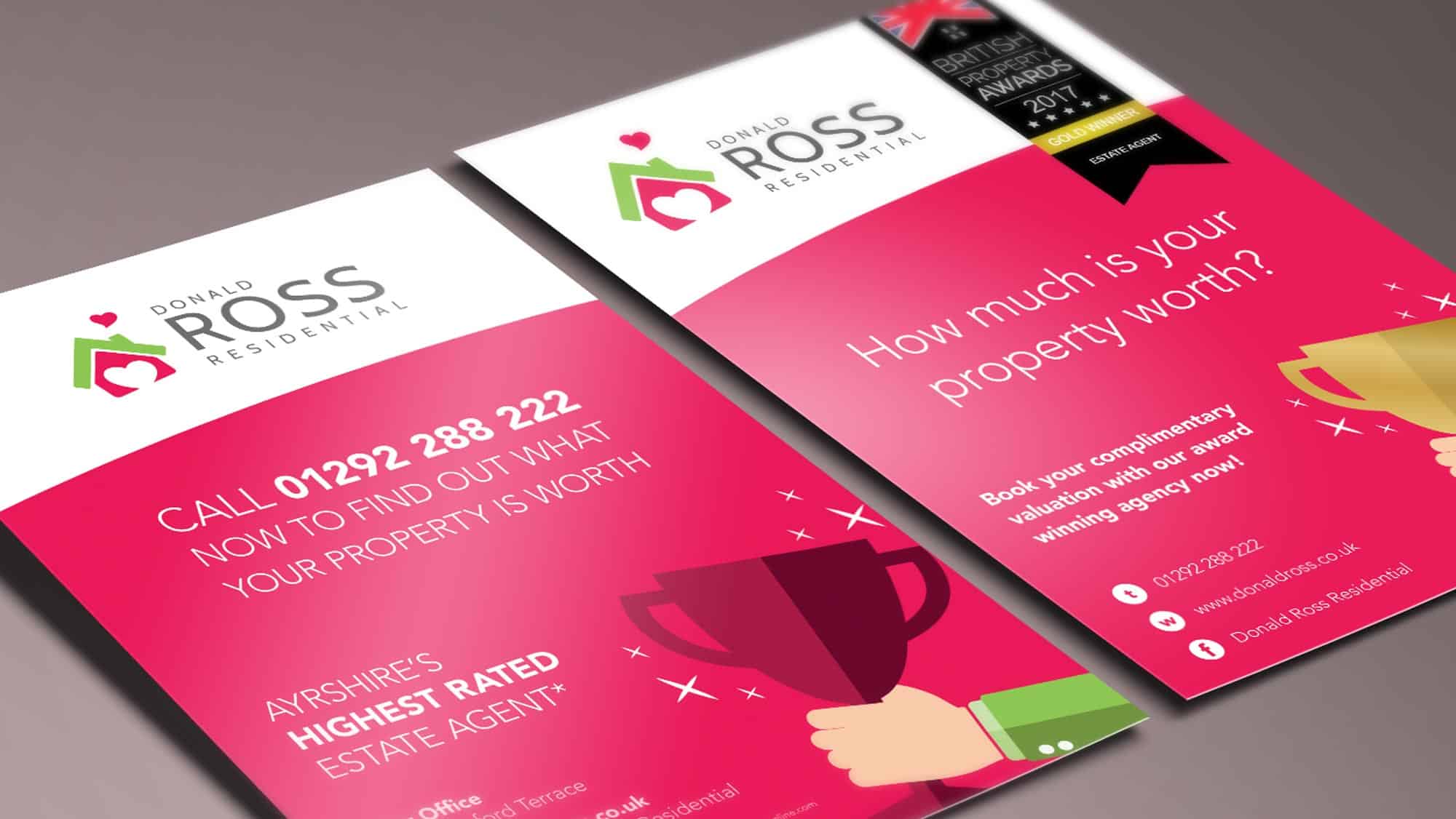 Donald Ross, Signs, Print & Social Media : Launch Digital