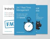 Lomond Property Print Design, Social & Branding : Launch Digital