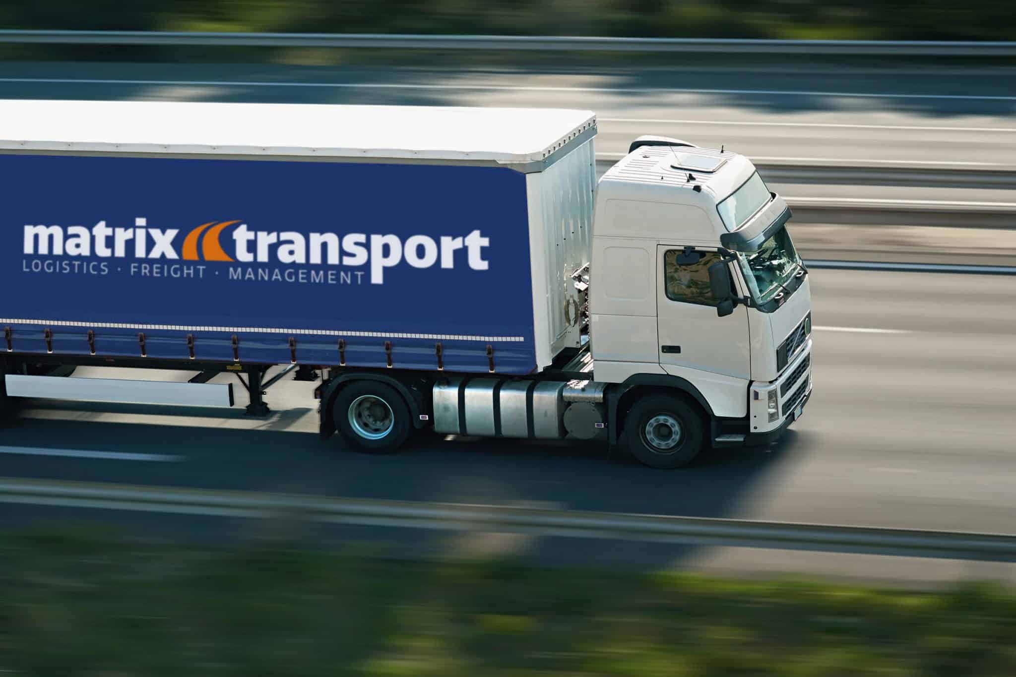 Matrix Transport branding, logo & web design : Launch Digital