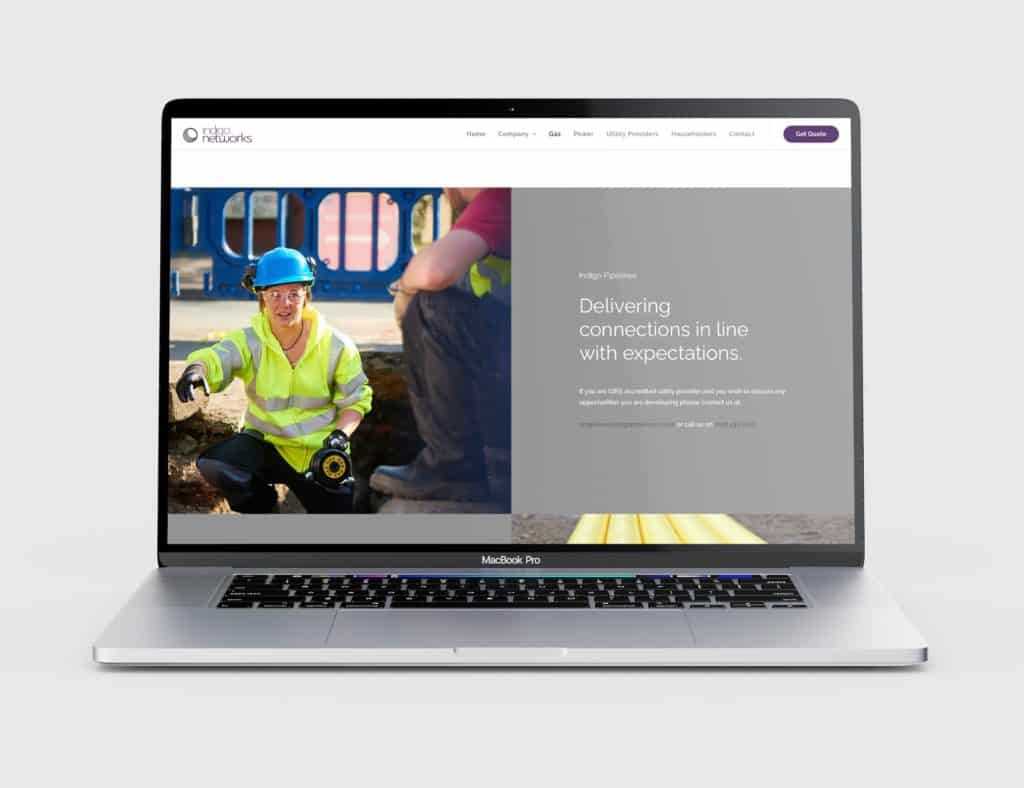 Indigo Networks Website Design & Development : Launch Digital
